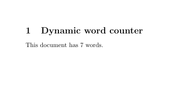 LaTeX で動的に単語数をカウント #TeXLive - Qiita