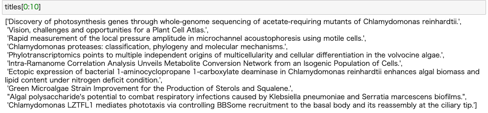BiopythonでPubMedから論文情報を抽出して語の出現頻度を可視化・キーワード抽出 #Python - Qiita