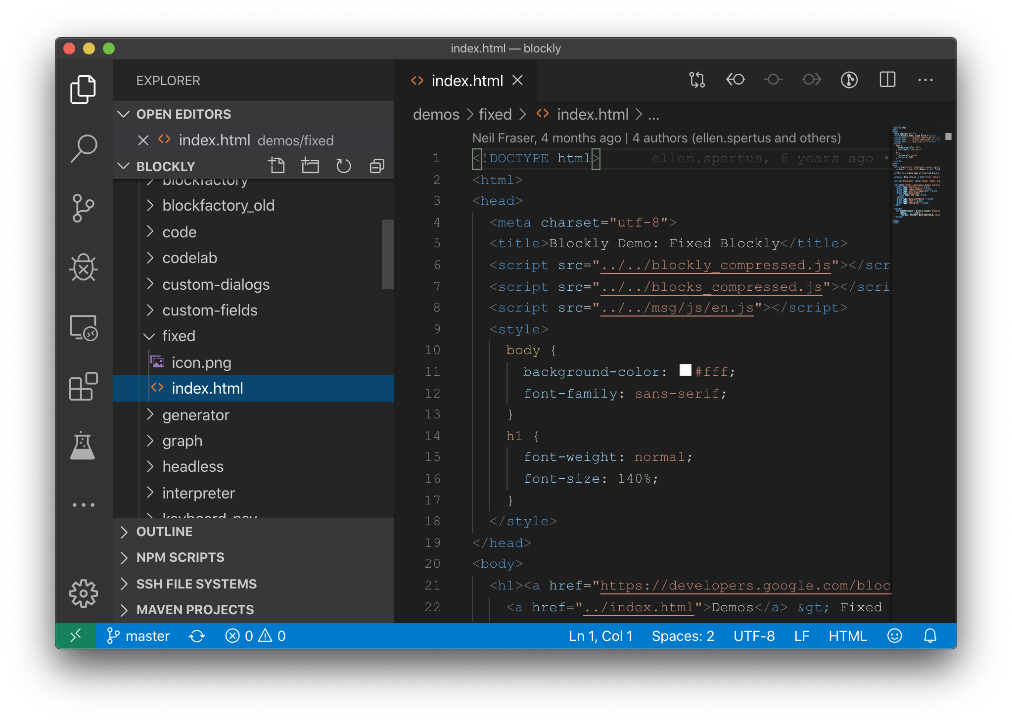 Blocklyでオリジナルのビジュアル開発環境を作る手順 #GitHub - Qiita