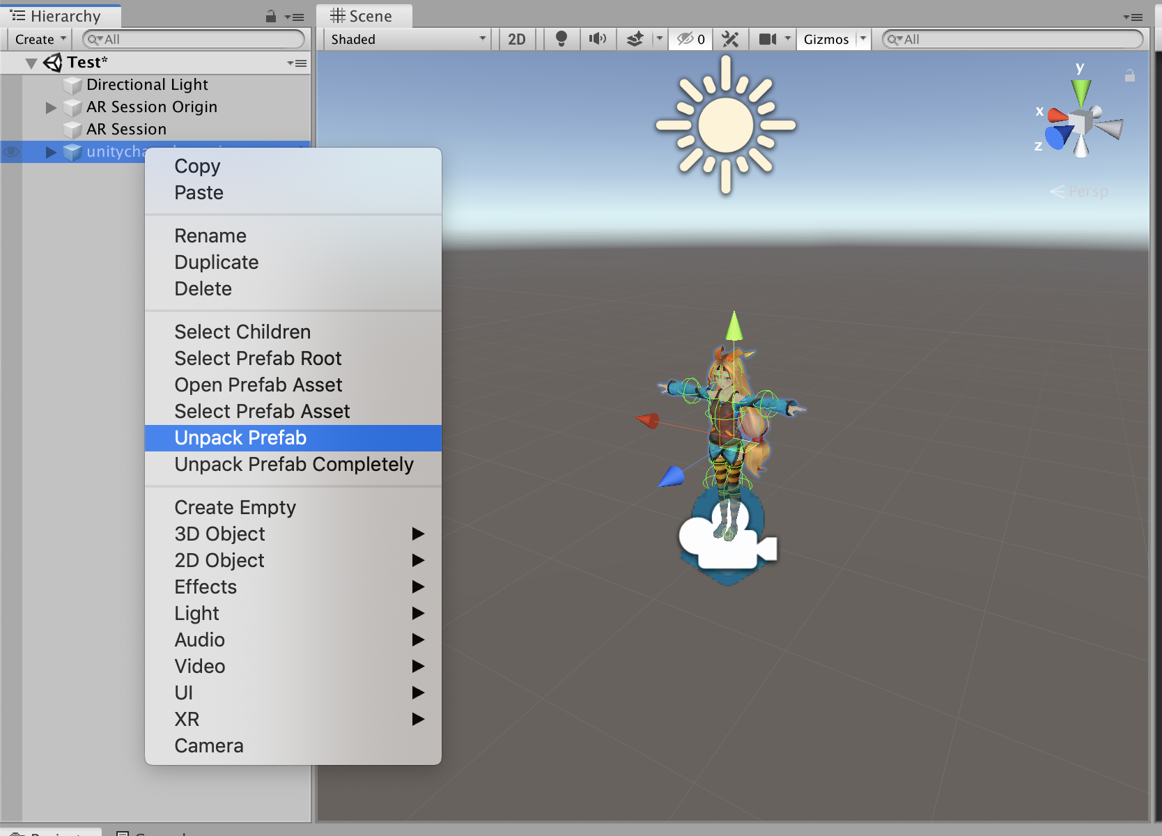 UnityでAR入門（AR Foundation編） #ARKit - Qiita