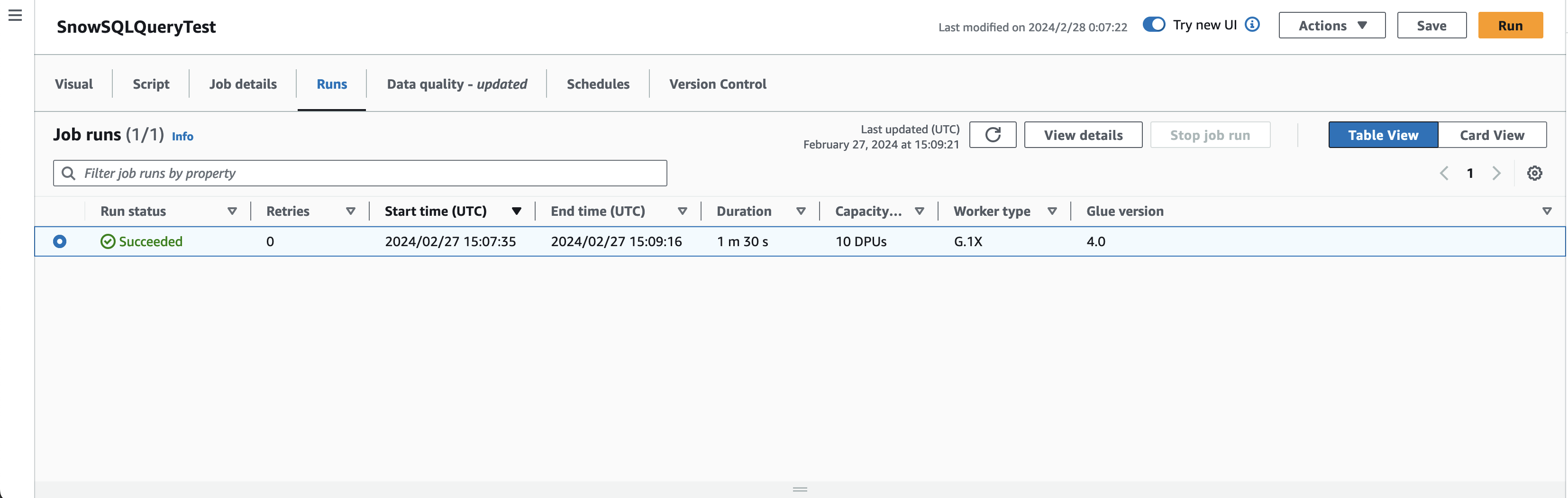 Snowflake→AWS Glue→SnowflakeのETL #glue - Qiita