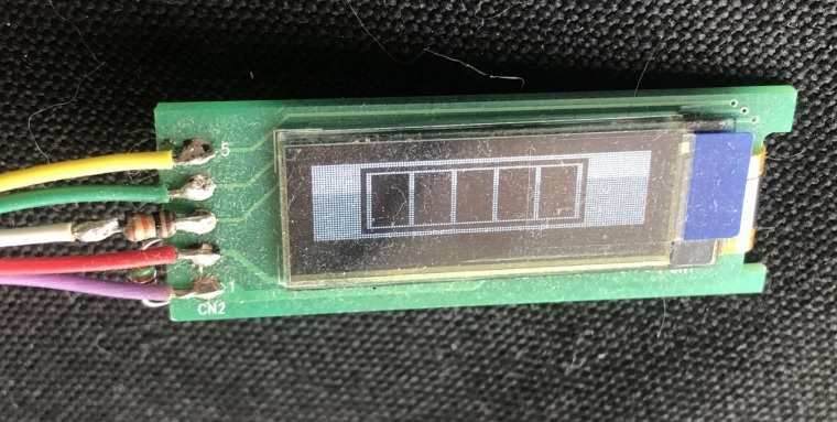 「5段階バー表示」のアニメーションを作る Arduino Uno Ssd1306 128x32 Arduinouno Qiita