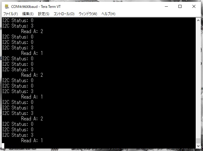 Stm32l010とmbedでi2cスレーブで遊ぶ受信stm32l010f4p6 Mbed Qiita