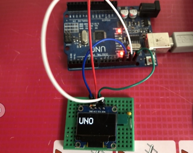 秋月の096インチ白色oledで遊ぶarduino Unop 12031 電子工作 Qiita