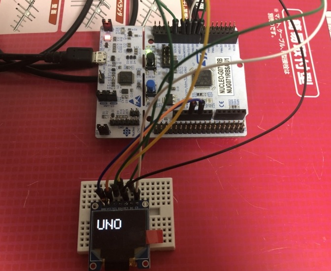 秋月のカラーoled 0 95インチで遊ぶ Stm32g071 P 14435 Arduino Qiita