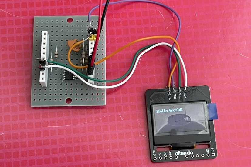 Stm32g031j6m6とoled、oled096uno Aでhello Worldを表示 Stm32g031 Arduino Qiita