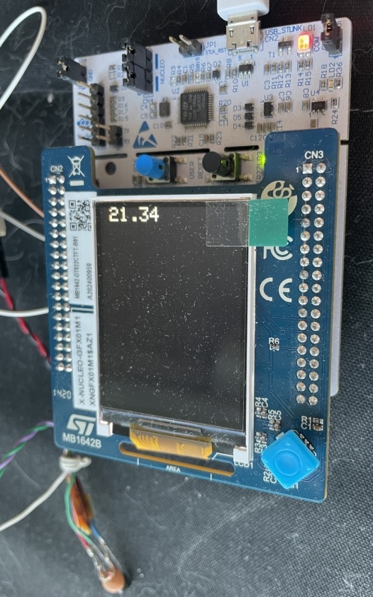 X Nucleo Gfx01m1で温度計を作る Mcp9701 Stm32g071 Ili9341 浮動小数点 Arduino Qiita