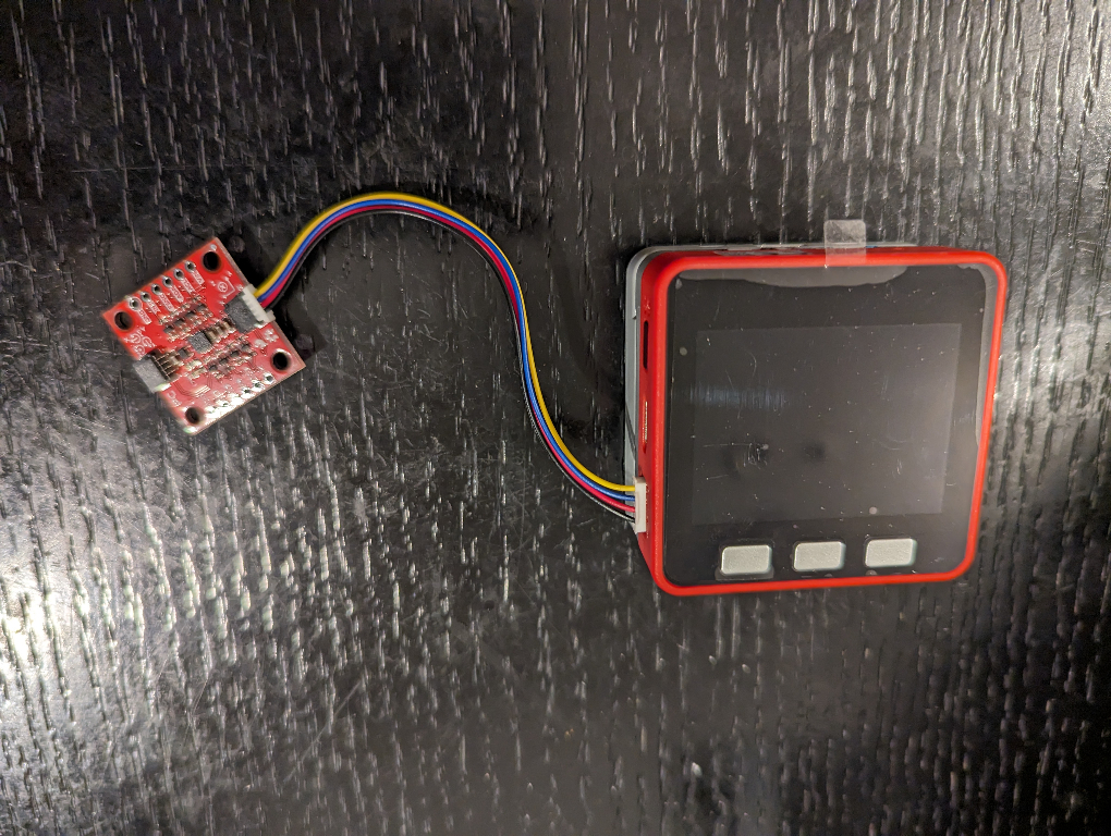 M5Stack FIRE に 9軸IMU を外付けセンサデータを取得してみた (ICM-20948) #M5stack - Qiita