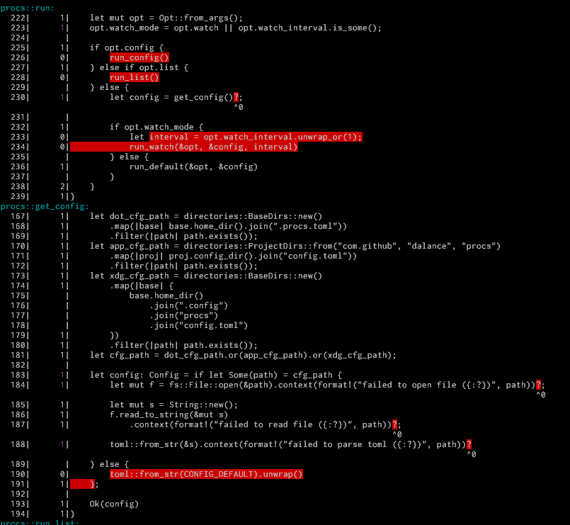 Rustの新しいコードカバレッジ/Source-based code coverage #テスト - Qiita