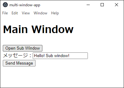 Electron+Vue3でマルチウィンドウを理解したい #JavaScript - Qiita