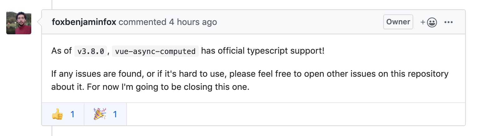 Vue Typescriptで非同期な算出プロパティを使いたい! Promiseとかasync Await Javascript Qiita