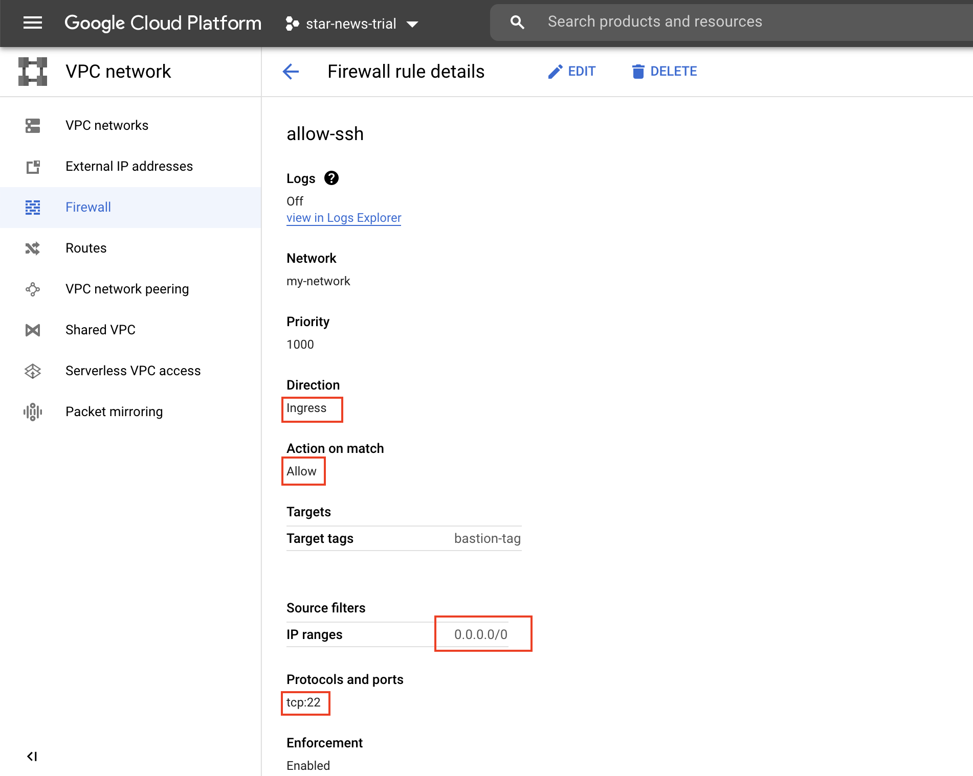 【GCP】GCEで外部IPアドレスが割り振られてるVMインスタンスにSSH接続できない #GoogleCloud - Qiita