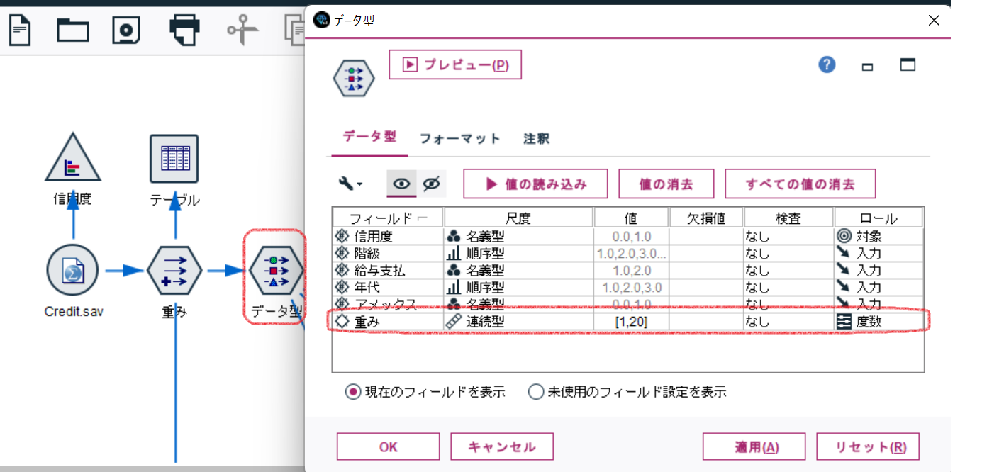 SPSSによるデータの重み付け #SPSS_Modeler - Qiita