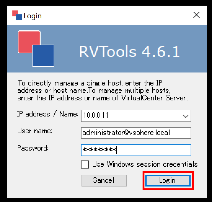 VMware vSphere 仮想環境アセスメントツール RVTools を初めて利用してみる #vmware - Qiita