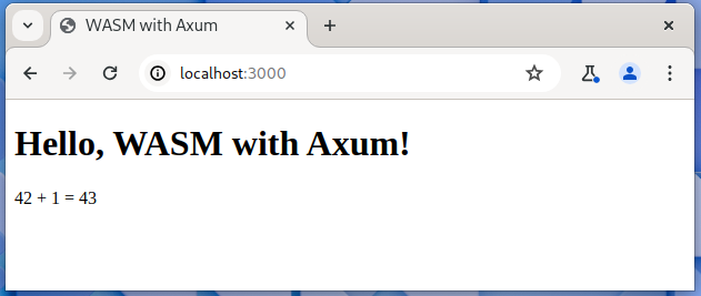 AxumでWASM #Rust - Qiita