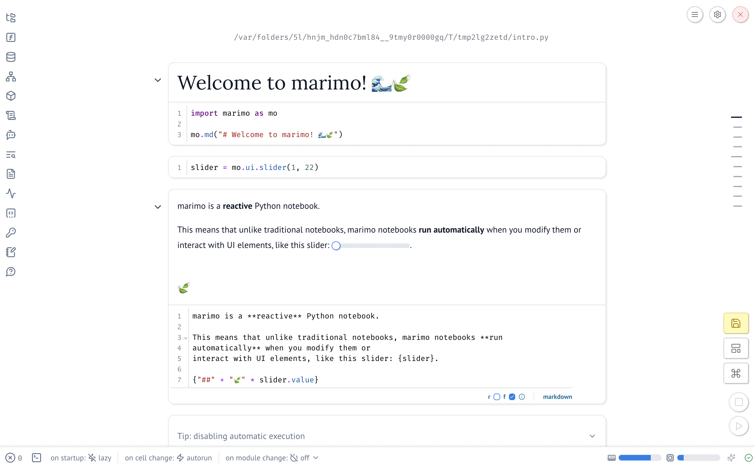 新しいnotebookの時代、Marimoの紹介 #Python - Qiita