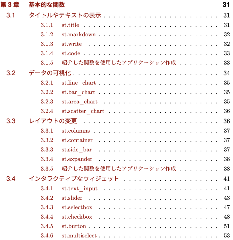 【技術書】「streamlit データ可視化入門」の概要 Python Qiita 