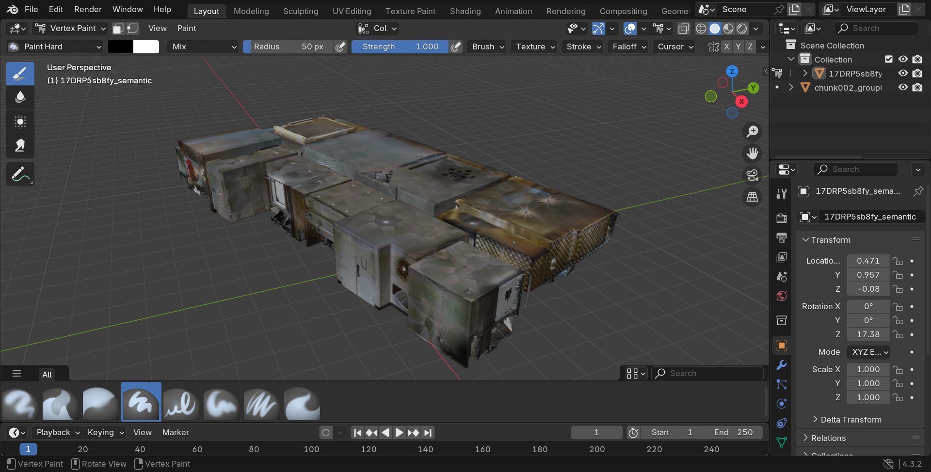 SoundSpacesを用いた音響シミュレーションと材料特性指定に関する不具合調査 #Python - Qiita