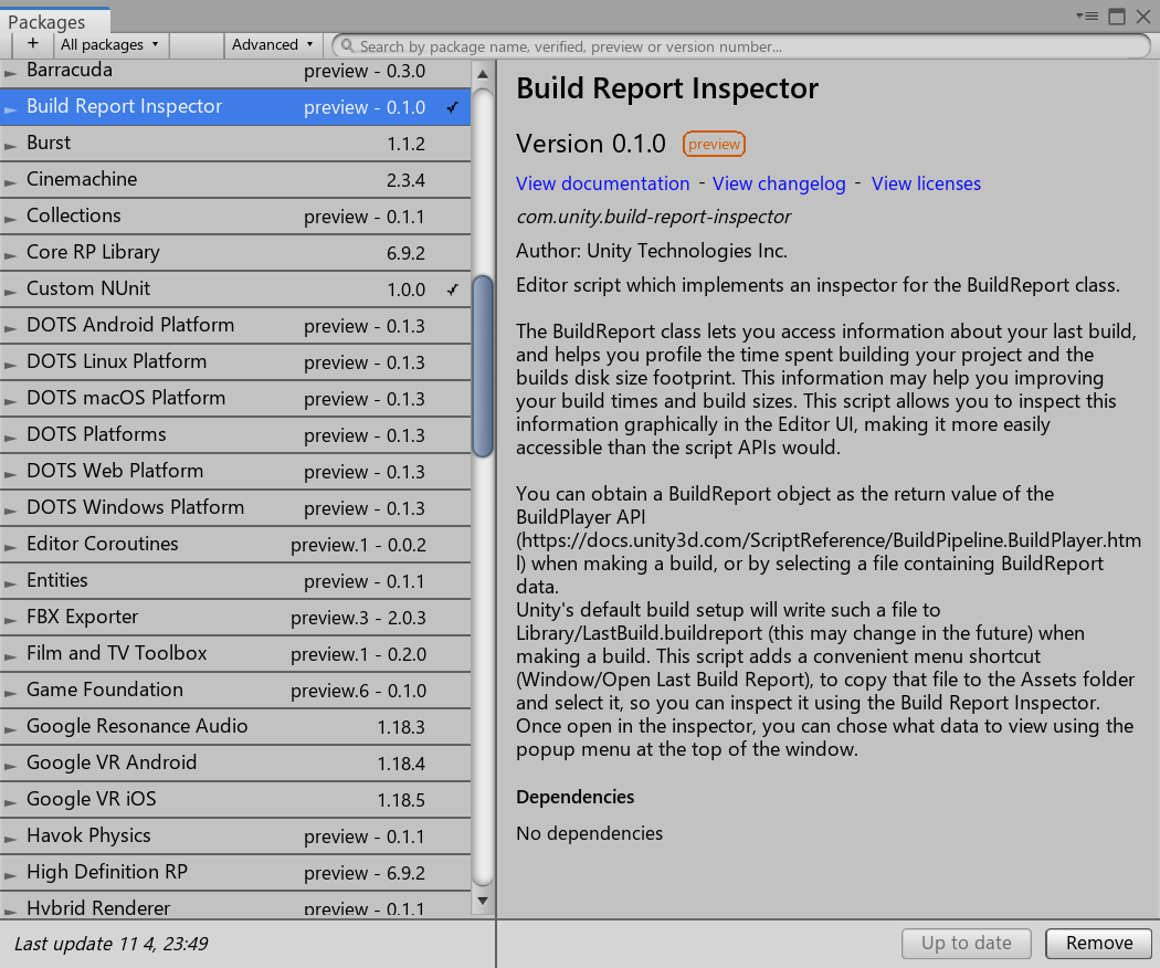 UnityのBuild Report Inspectorでビルドレポートをさくっと確認する #Unity - Qiita