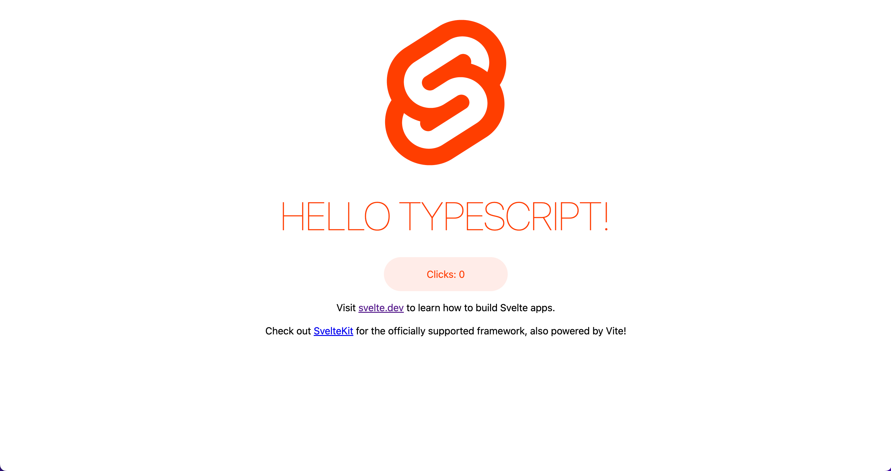 Svelte Typescript 開発環境をコマンド1発で爆速構築 Vite Typescript Qiita 