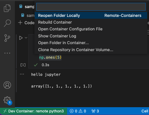 VSCodeリモートコンテナで、簡単にPythonの環境構築をする方法 #Docker - Qiita