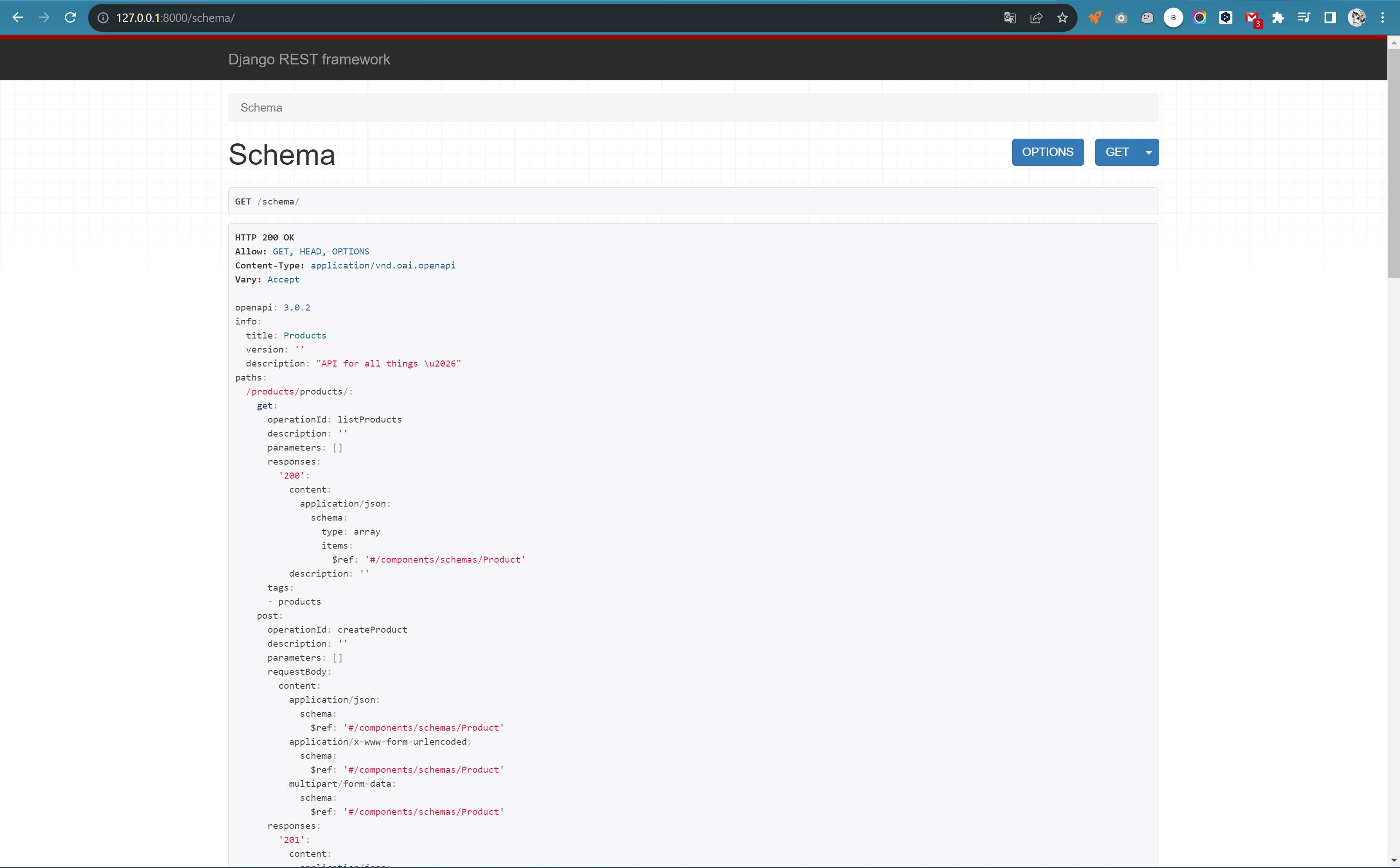 Django REST FrameworkでのAPI実装からSwagger UIでスキーマを表示してみた #Python - Qiita