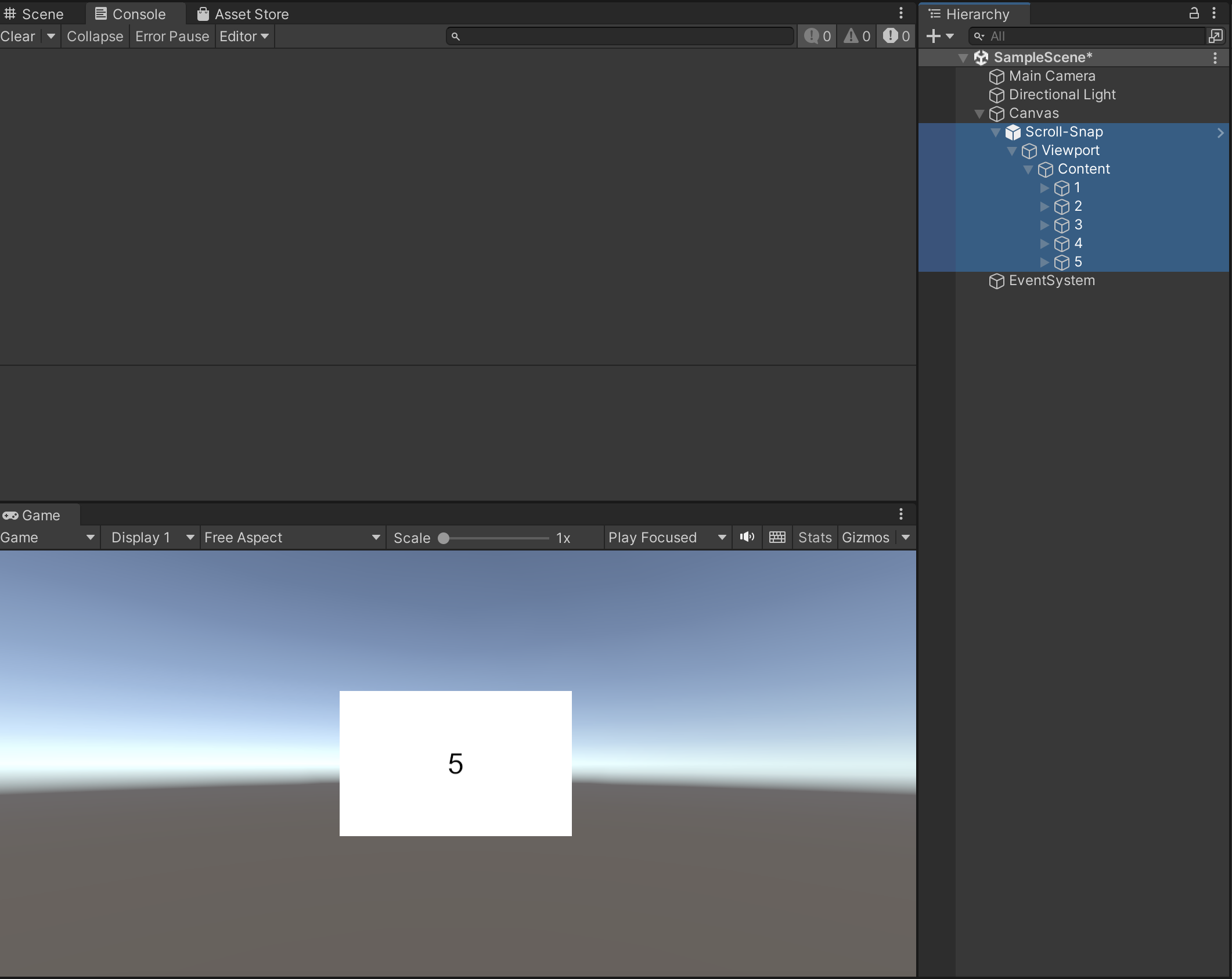 Unityでお手軽にスクロール実装！Simple Scroll-Snapの紹介！ #C# - Qiita