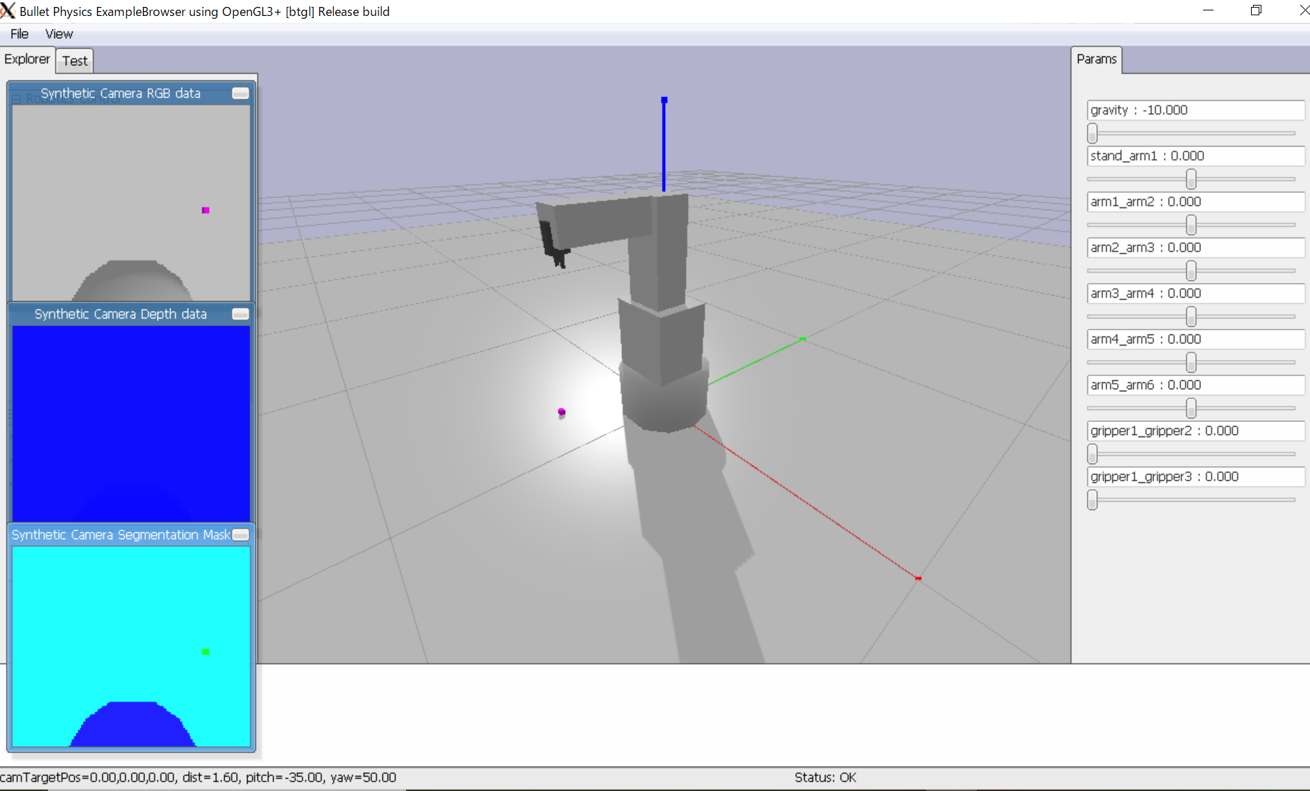 Robot Arm Simulation With Pybullet [solving Inverse 9to5tutorial