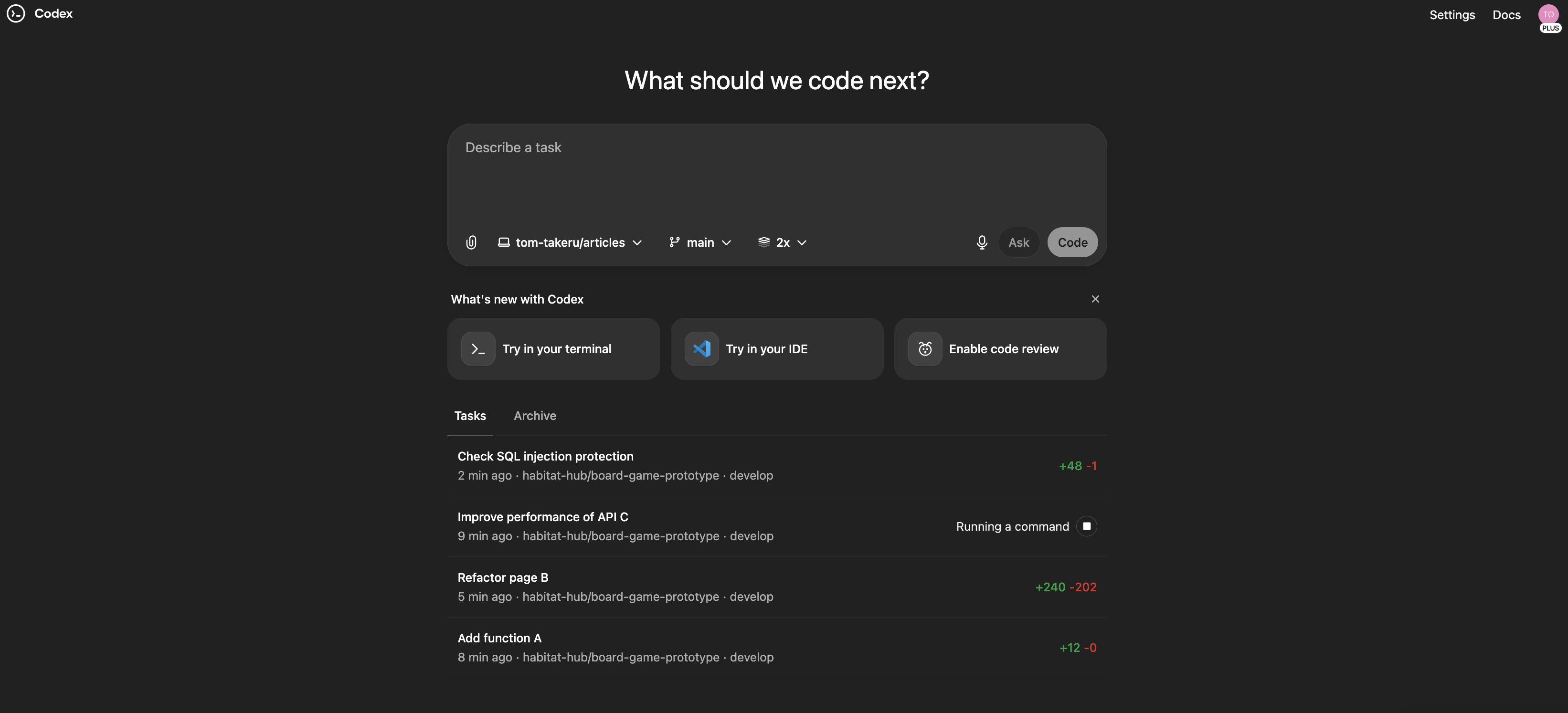 Codexをフル活用して2日間で80個近くのプルリクエストを作った話 #codex - Qiita