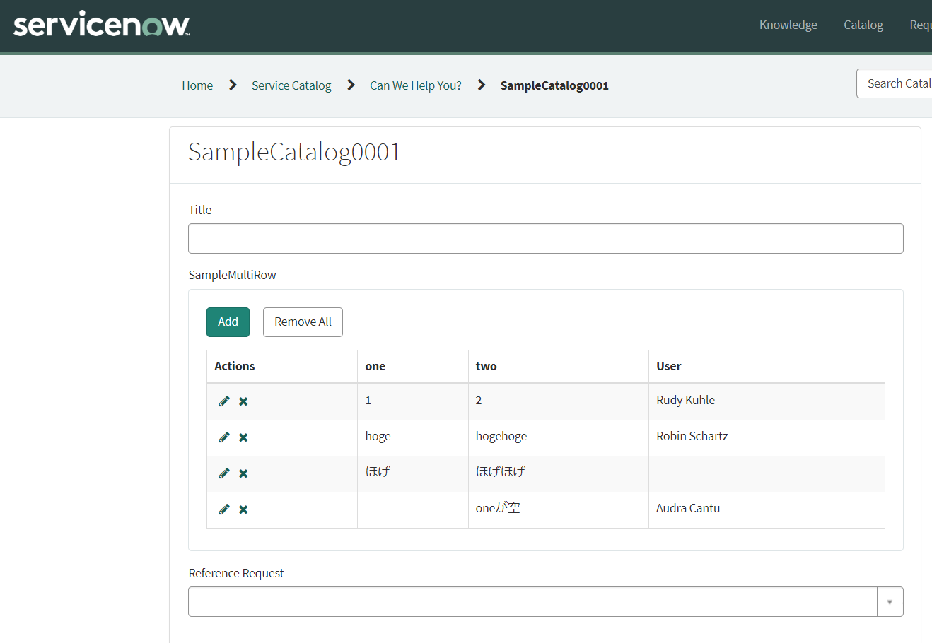 [ServiceNow]Multi-row Variable Set(複数行変数セット)へのsetValueについて #ServiceNow ...