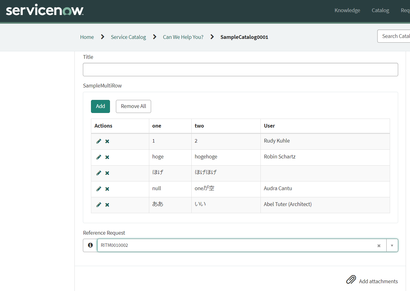 [ServiceNow]Multi-row Variable Set(複数行変数セット)へのsetValueについて #ServiceNow ...