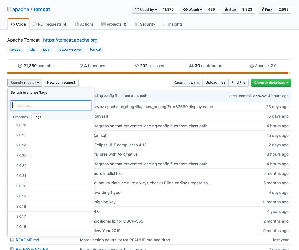 Gitで特定のブランチorタグをcloneする #Apache - Qiita