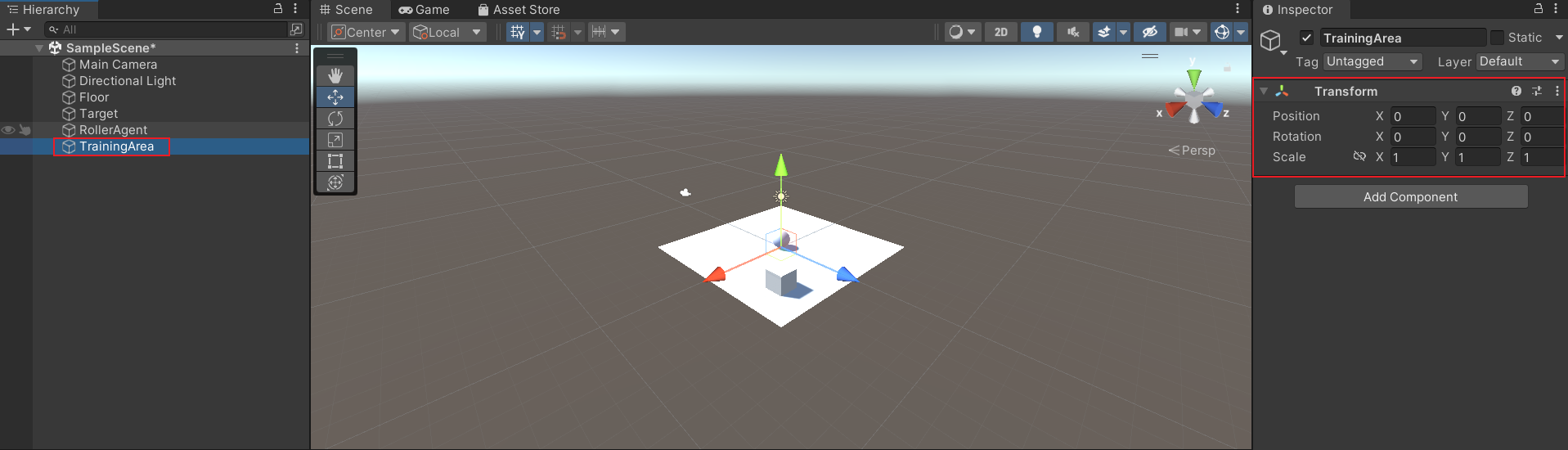 Unityで強化学習する準備：導入～サンプルの学習・検証 #Unity3D - Qiita
