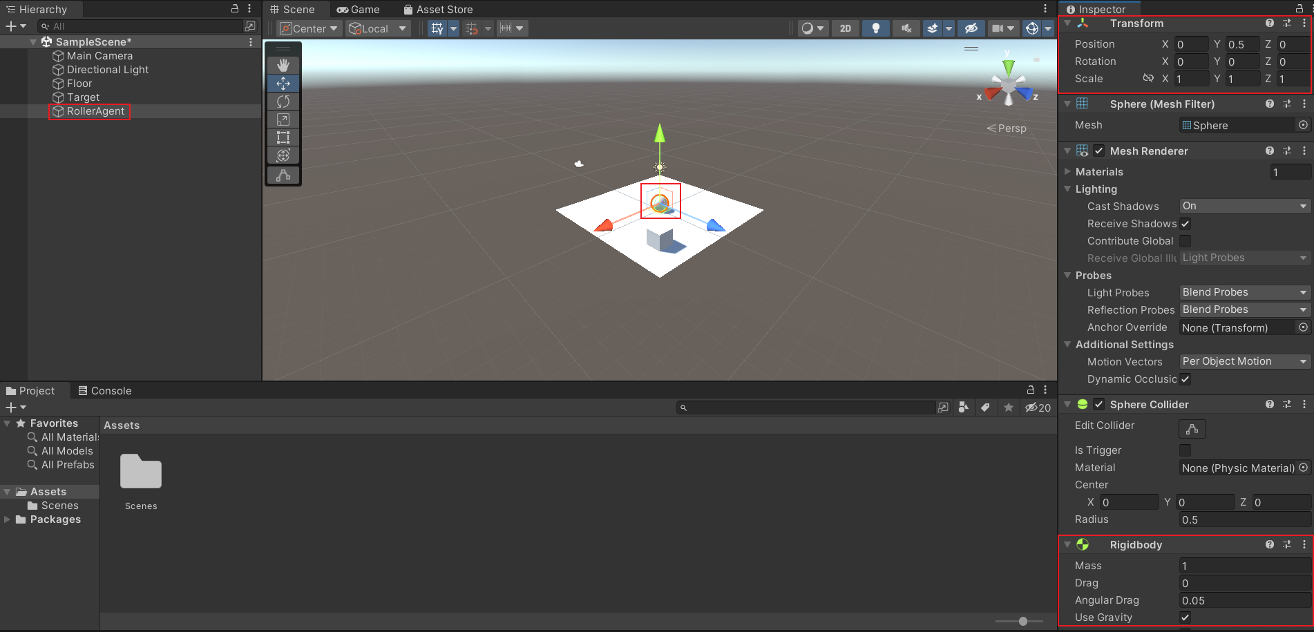 Unityで強化学習する準備：導入～サンプルの学習・検証 #Unity3D - Qiita