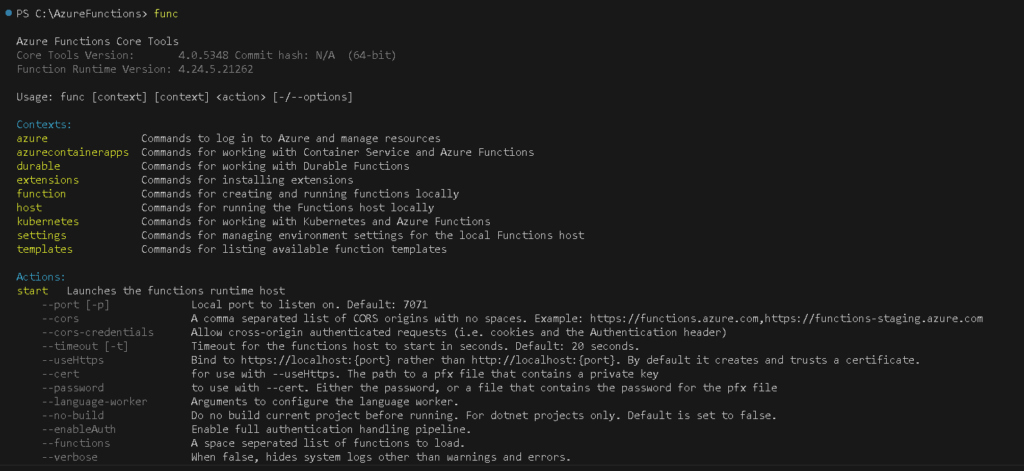 【Azure Functions】超入門クイックスタート #Python - Qiita