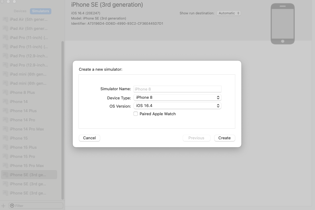 Xcodeを使用してiOS simulatorを追加する方法 #Simulator - Qiita