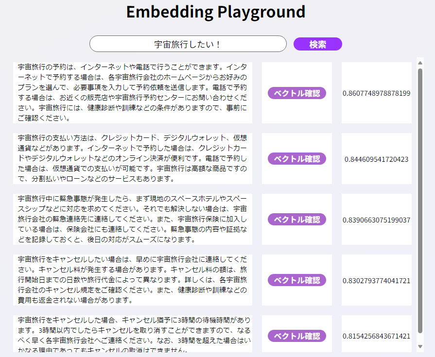 OpenAIのEmbeddingについて検証してみた #AzureOpenAIService - Qiita