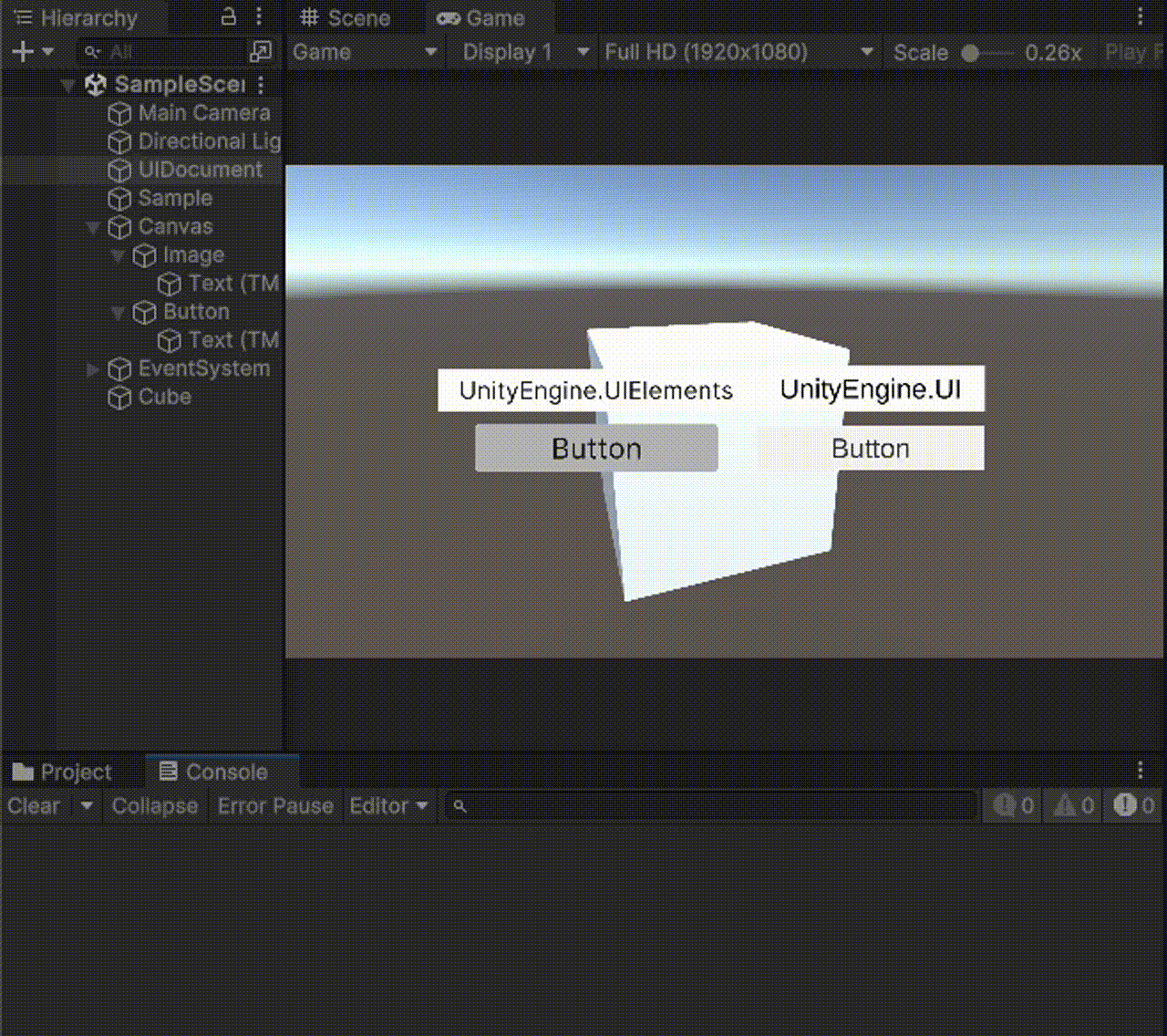 UI Toolkit で Raycast を擬似的に表現する #Unity - Qiita