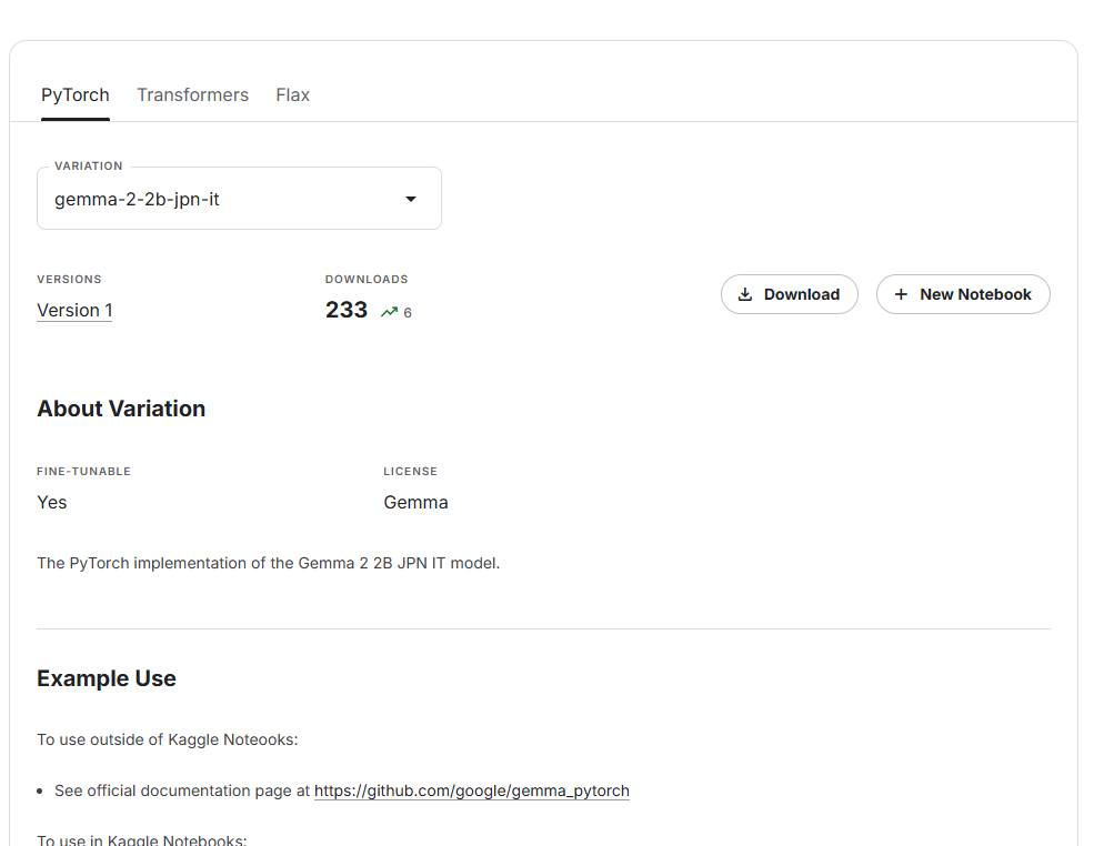 Gemmaの日本語モデルを使う #AI - Qiita