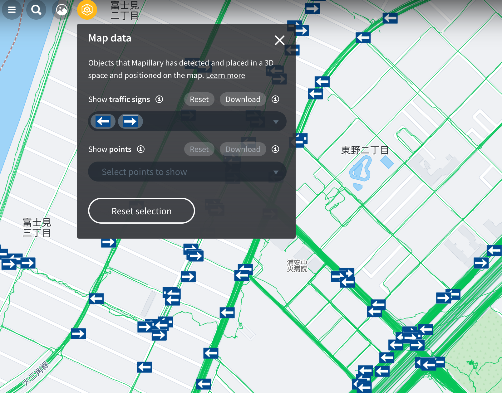 Mapillaryの標識フィルタ #OpenStreetMap - Qiita