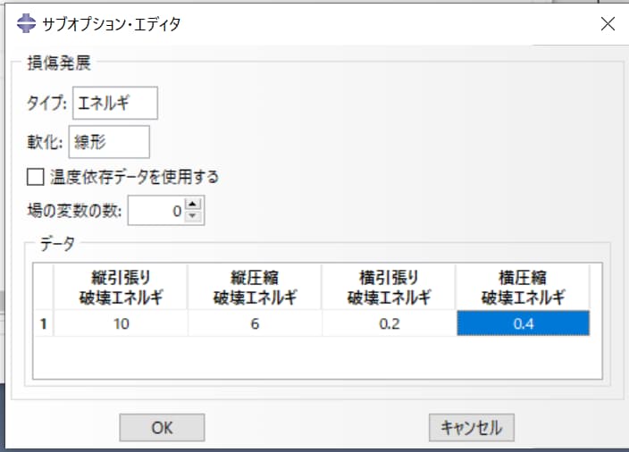 【Abaqus】使い方講座その5「Hashin損傷」 #初心者 - Qiita